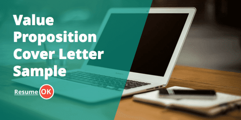 Value Proposition Cover Letter Sample & Template